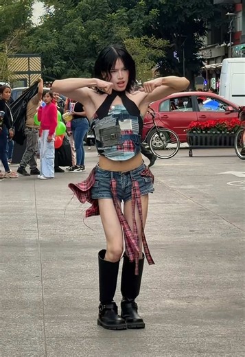 #LittleMiss Migan as Lexi 💅🦖 @GIRLSET @migan #GIRLSET_Lexi #dancecover #GIRLSET #fancam