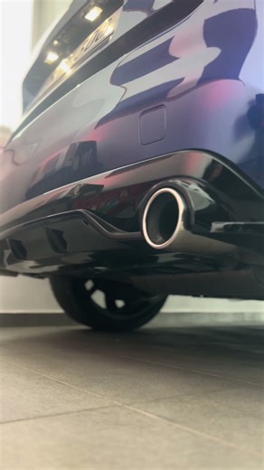 Peugeot 308 GTi stock engine , stock exhaust system , cold start