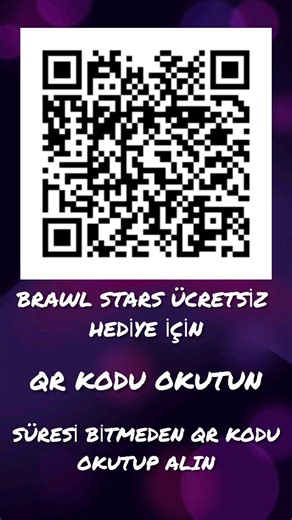 Brawl Stars Ücretsiz Hediye Veren QR Kod