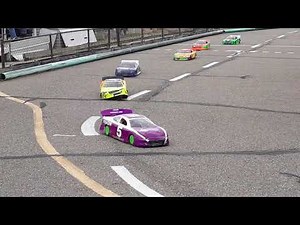 1/4 scale rc oval race 2