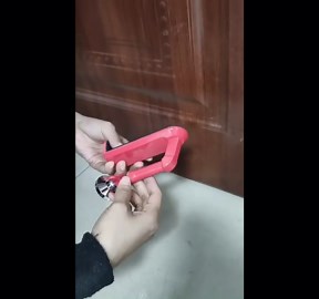 Door Stoppers Security - Portable Door Lock for Travel Anti Theft Door Blocker, Hotel Room Apartment Safety - No Drill Garage Door Brace Devices for Women, Children - Sleep with Peace of Mind