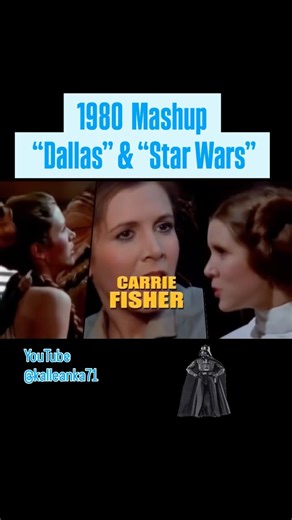 Brian Sloan on Instagram: "Two of my favorite things in 1980 were “Dallas”, the weekly TV soap on CBS, and “Star Wars”, the sci-fi sensation which had its first sequel out that year •The Empire Strikes Back”. This fun mashup of the 2 was one of my favorite YouTube videos from about 10 years ago, which I found saved in my old account. Still love the mix of the classic TV theme song and sci-fi world! 😍 #starwars #dallas #1980s"