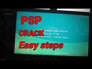 How to Cracker PSP in 6.60PRO-B9 + Put games (easy steps)