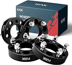 KAX 5x114.3mm to 5x100mm Wheel Adapters,1 inch 5 Lug Centric Wheel Adapters (Changes Bolt Pattern) fit for Town & Country, Grand Caravan, Caravan, 300M, Voyager,with M12x1.5 Studs 73.1mm Hub Bore,4pcs