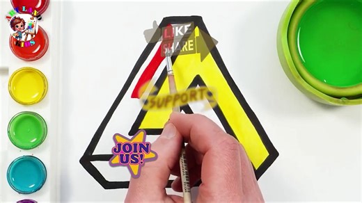 🔺✨ How to Draw a Penrose Triangle – Easy Optical Illusion Drawing for Kids