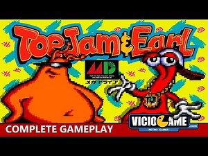 🎮 ToeJam & Earl (Mega Drive) Complete Gameplay