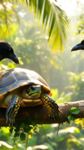 "Turtle vs Frog | Funny Nature Moments 🐸🐢"#FunnyAnimals #TurtleVsFrog #AnimalShorts #CuteAnimals
