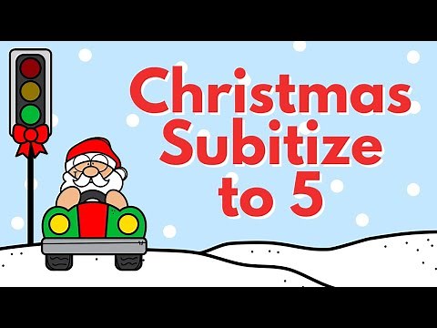 Christmas Subitize to 5