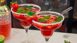 Recette cocktail des amoureux à la fraise