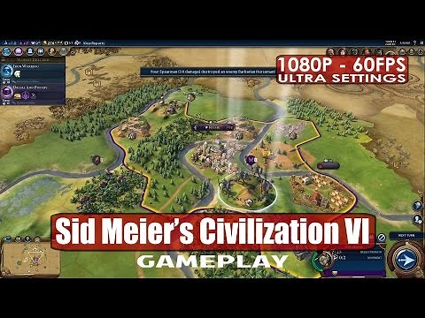 Sid Meiers Civilization VI gameplay PC HD [1080p/60fps]
