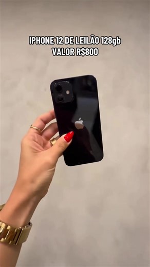 iPhone 12 em Leilão: Oportunidade Barata