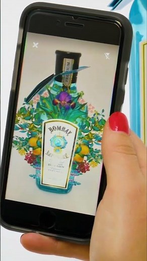 Bombay Sapphire's Augmented Reality Bottle Is CHANGING Packaging!