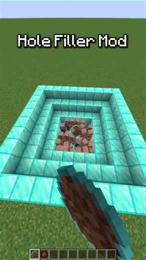 Minecraft Hole Filler Mod 🙀