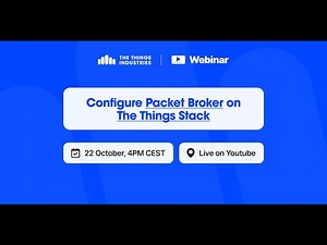 Configure Packet Broker on The Things Stack