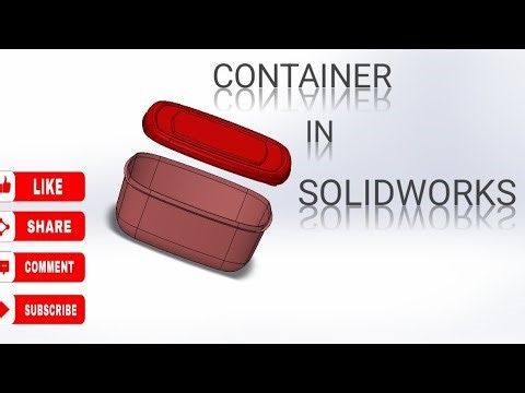 Container Box || Solidworks Molds || NEC