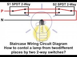 a lamp control from two locations full tutorials for fresh electrician