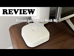 Amazon eero Pro 6E Mesh Wi-Fi Review | Fast Gigabit Speeds for Gaming | 2025