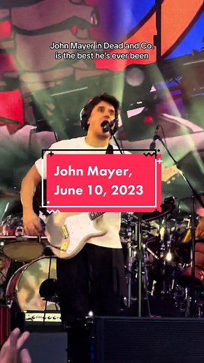 John Mayer Live Performance with Dead and Company at Wrigley Field 6/10/23