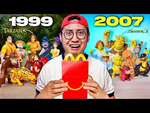 UNBOXING MAINAN MCD KARTUN ZAMAN KECIL TAHUN 90AN SAMPAI 2000AN!