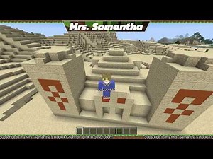 2 Desert Temple Seed Minecraft Java Edition Mrs Samantha Plus a village at spawn