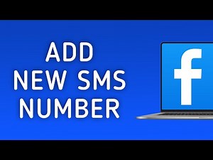 How to Add New Phone Number to Receive SMS Messages in Facebook on PC
