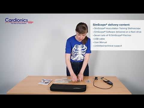 Unboxing SimScope® Auscultation Training Stethoscope