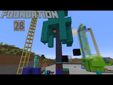 Automating Warped Wood (Foundation E28|Minecraft Java 1.21 Let's Play)