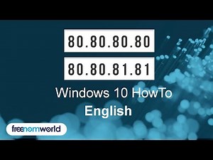 Freenom World Windows 10 HowTo (English)