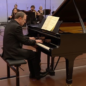 2.1K views · 82 reactions | "Mozart - Composer is sweet sunshine" — Dvořák. Isn't he just?!  Here's Piano Concerto No. 14 in E-flat major (K449) with Ian Buckle and the Orchestra of Opera North for #WorldPianoDay. Watch in full » youtu.be/2saONzuFHfg | Opera North | Facebook