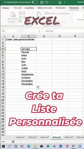 Excel: Create a Custom List Ultra-Fast