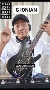 G IONIAN 3 notes per string demo #viral #art #reels #fyp #practicemakesperfect #believeinyourself #musicislife #lifestyleblogger #viralposts #guitarist #trendingreels #reelsfb #reelsvideo #hobby #reelsviralfb #fypシ゚viralシ #palawan #trendingnow #fypシ゚ #tips #tutorial #fbreels #Amazing #trend #localartist #video | Markmusic