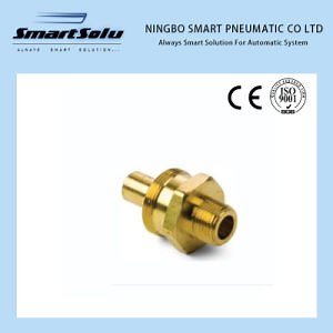 [Hot Item] Pneumatic Brass Coupler Air Brake Hose Ends DOT Tube Male Connector Body Fittings