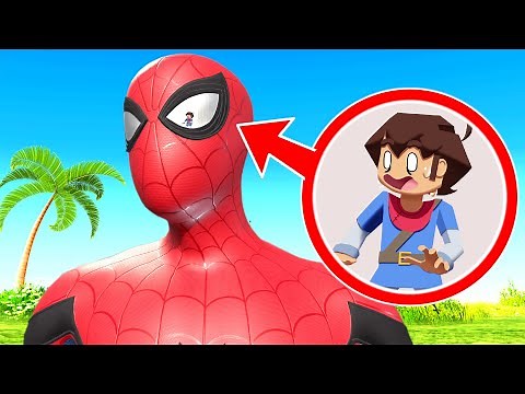 Inside SPIDER MAN'S Head In GTA 5!