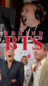 Behind The Scenes (ól red carpet) #vava77 #vava #bts #behindthescenes #doppiaggio #wolfs #interview #parodia #studio #mic #georgeclooney #bradpitt | Vava 77