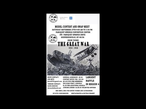 Military Modelers Club of Louisville annual model contest and swap meet