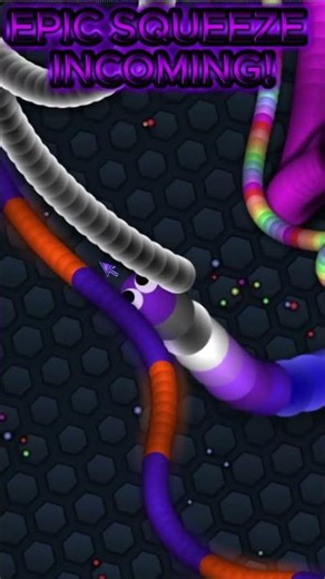 Slitherio Good Squeeze! | Slither Epic Gameplay! #shorts #funny #gameplay