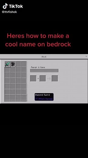 a cool name for your sword in Minecraft