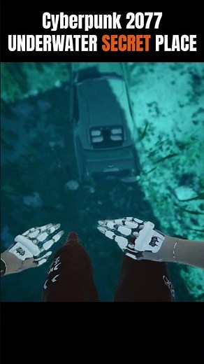 Cyberpunk 2077 UNDERWATER SECRET PLACE #update #gaming #cyberpunk2077 #steam #gameplay