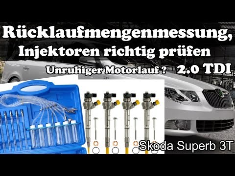 2.0 TDI return flow measurement, check injectors