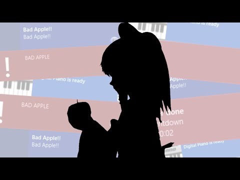 Bad Apple!! but it's Windows Notification