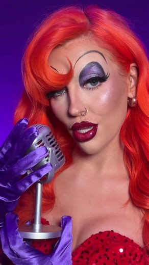 Jessica Rabbit Inspired Halloween Makeup Tutorial