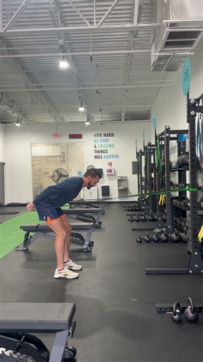 Banded Triceps Kickbacks