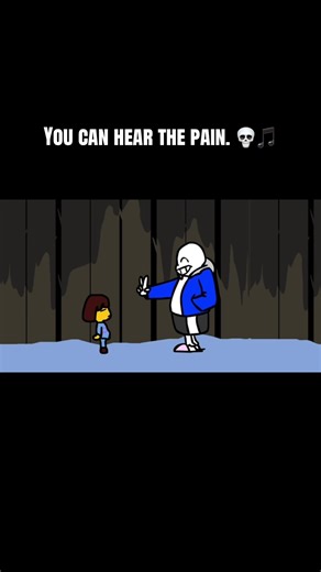 You can hear the pain. 💀🎵 #Undertale #Sans #UndertaleAU #SansSong #GameMusic