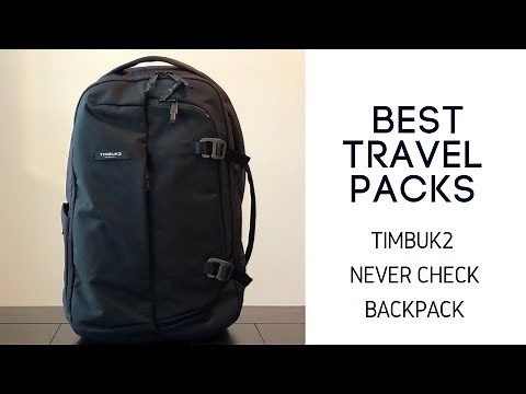 Best Work Travel Packs: Timbuk2 Never Check Expandable Backpack Review