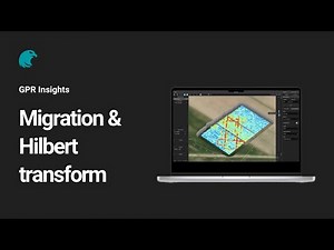 How to perform migration and Hilbert transform | GPR Insights Tutorials