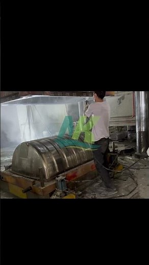 The production process of FRP septic tanks revealed