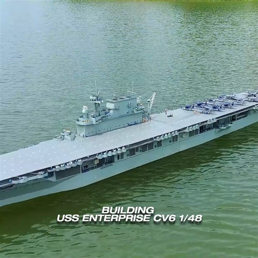 How I build 1/48 RC USS Enterprise | Julius Perdana