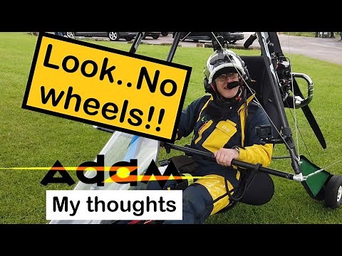 ADAM and SPITFIRES - My first flight on the Flylight ADAM