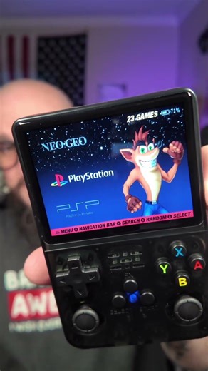 This little retro console is WAY more fun than it has any right to be 😂🔥 Loaded with classic