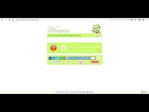 Vocaroo Tutorial 2021 Cómo grabar audio y compartir la liga